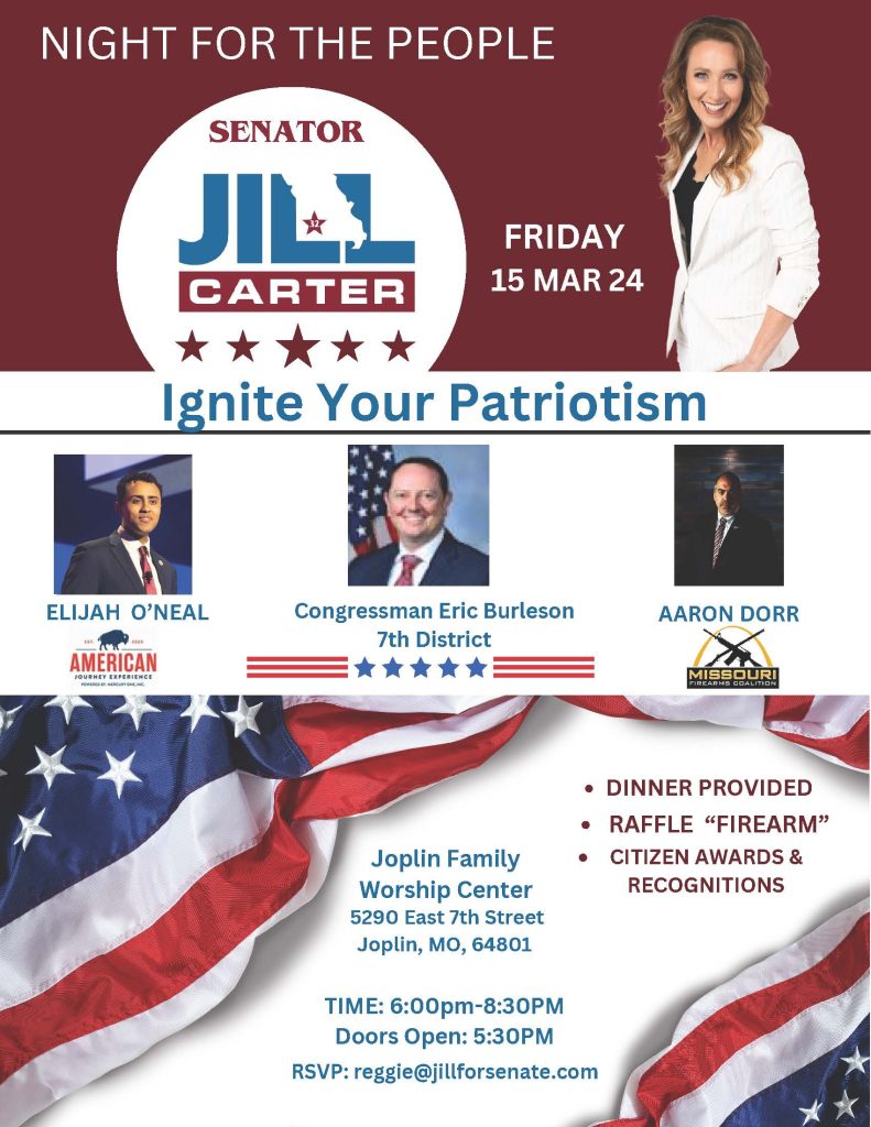 Senator Jill Carter to Host Night for the People Event on March 15 ...